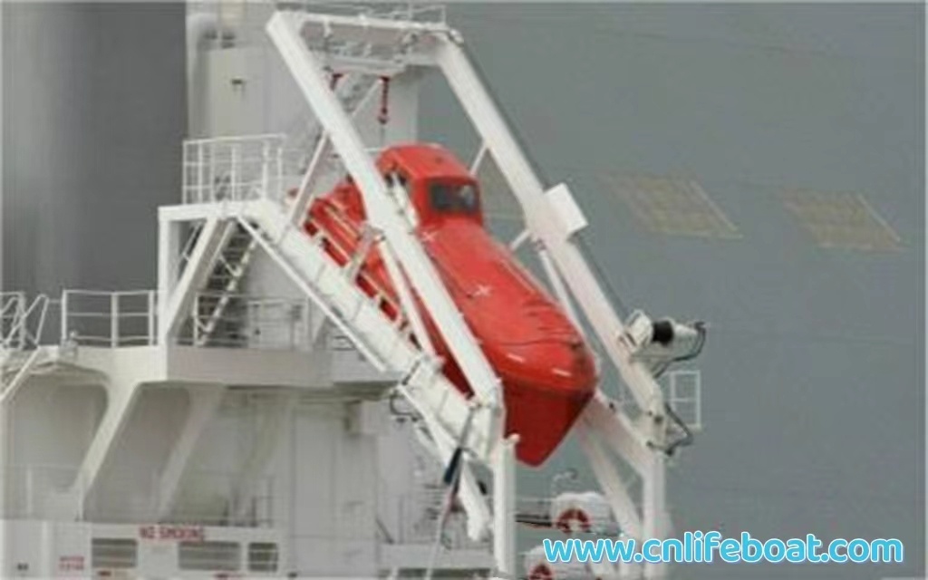 4.9M FRP Totally Enclosed Free Fall Lifeboat